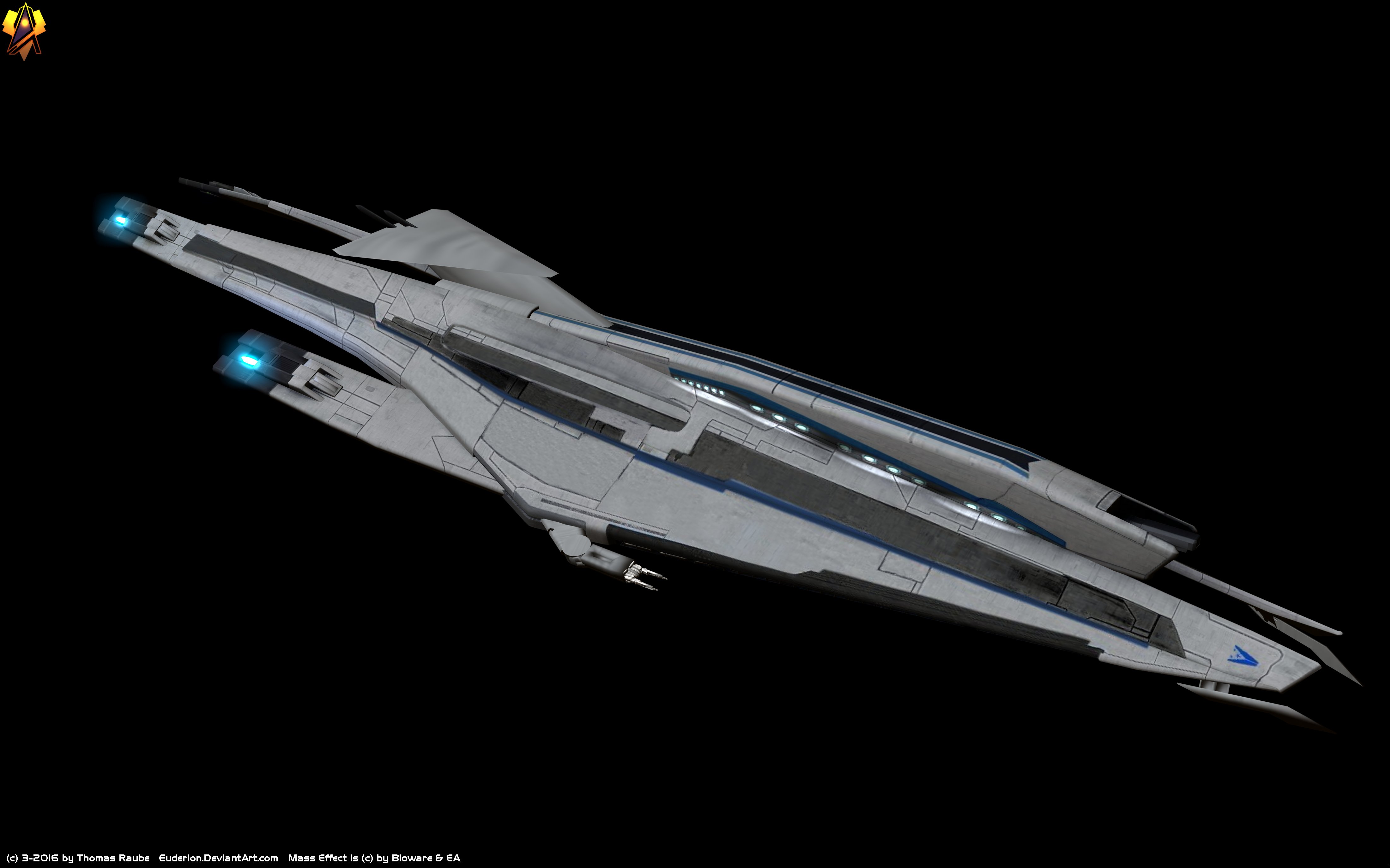 Alliance Frigate Alamo class 3d Max 10 Model by Euderion on DeviantArt