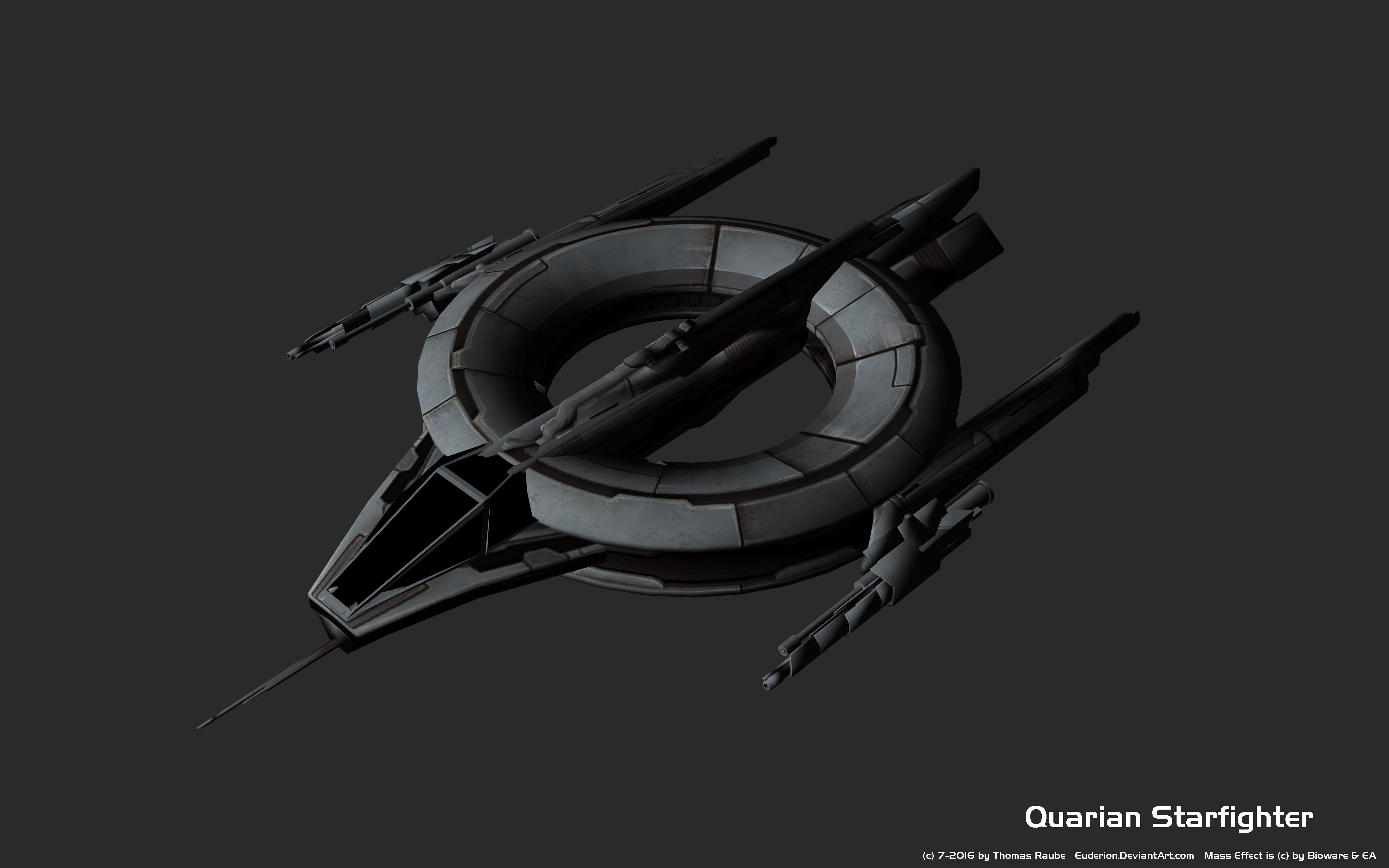 Quarian Starfighter 3ds Max 10 Model by Euderion on DeviantArt