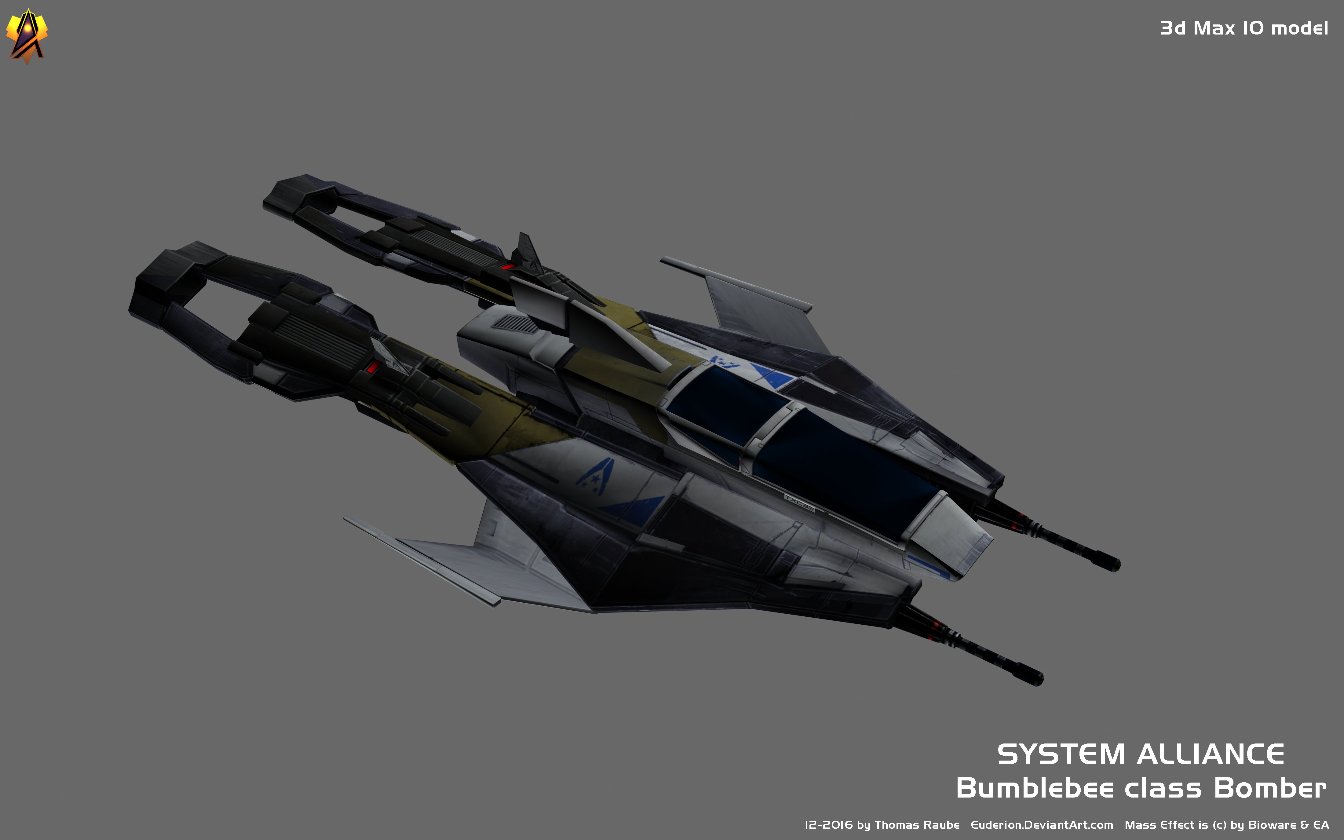Alliance Bumblebee Bomber 3d Max 10 Model by Euderion on DeviantArt