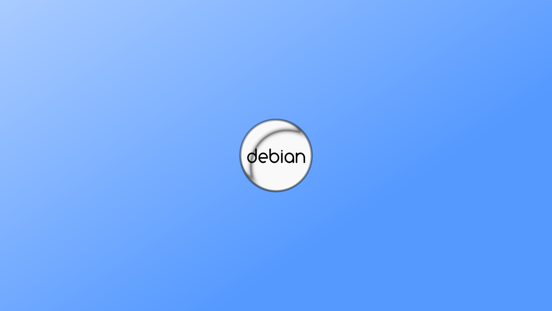 Debian Logo Blue