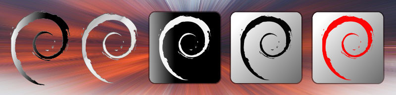 Debian sqare logos, icons by Ivanmladenovi on DeviantArt