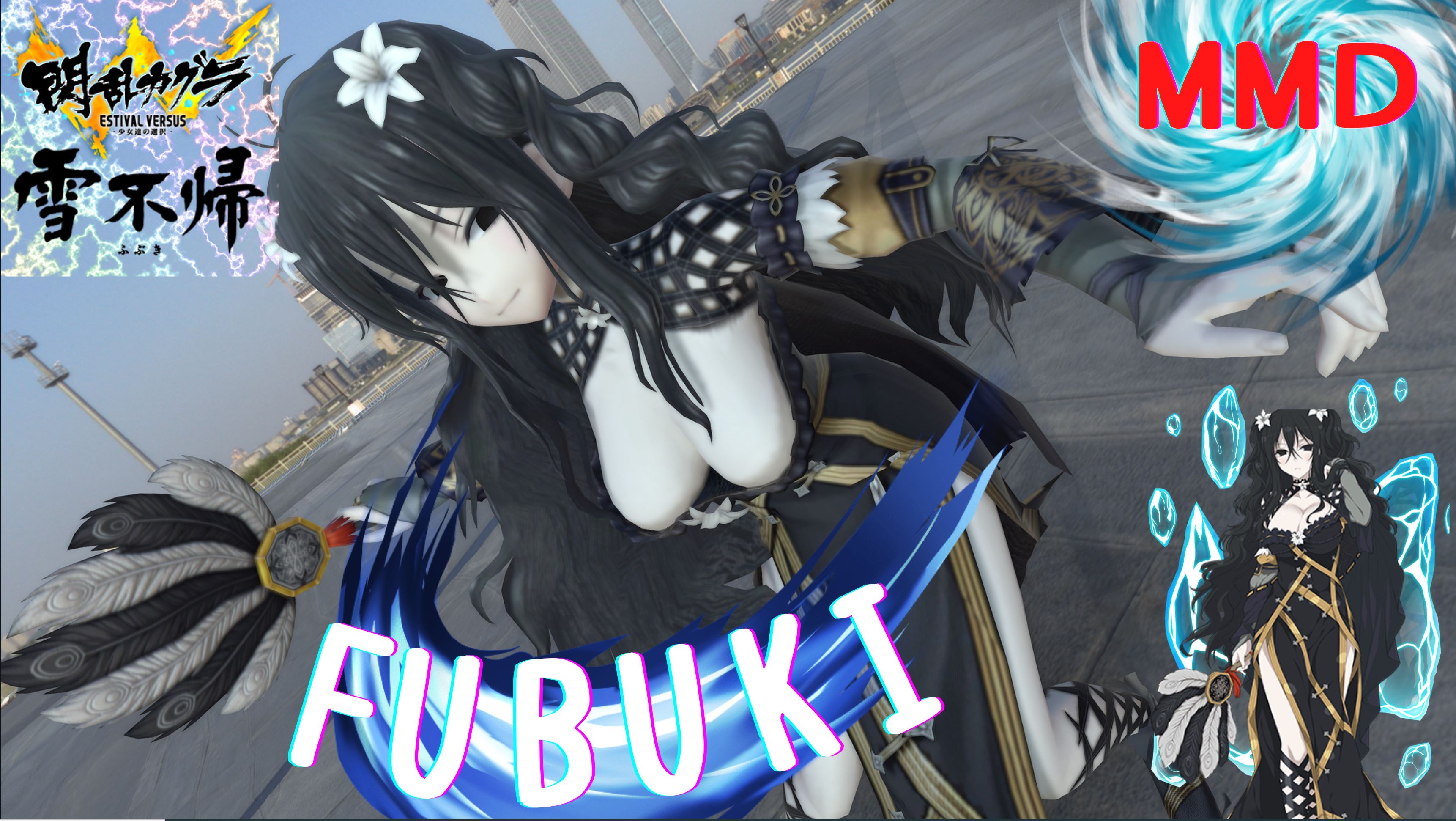 Fubuki Senran Kagura mmd model DL by hirorororo on DeviantArt