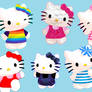 hello kitty cardigan for yandere simulator :3 by beansyaya on DeviantArt