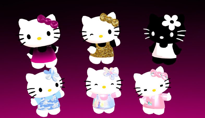 Hello Kitty Model Pack 2 + Download by Aira-Melody on DeviantArt