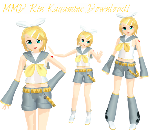 MMD - Rin Kagamine + Download by Aira-Melody on DeviantArt