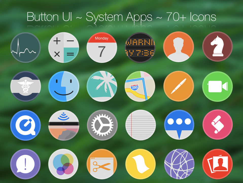 Button UI ~ System Icons by BlackVariant on DeviantArt