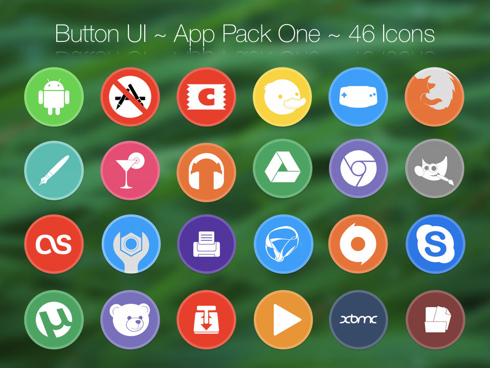 Button UI ~ App Pack One by BlackVariant on DeviantArt