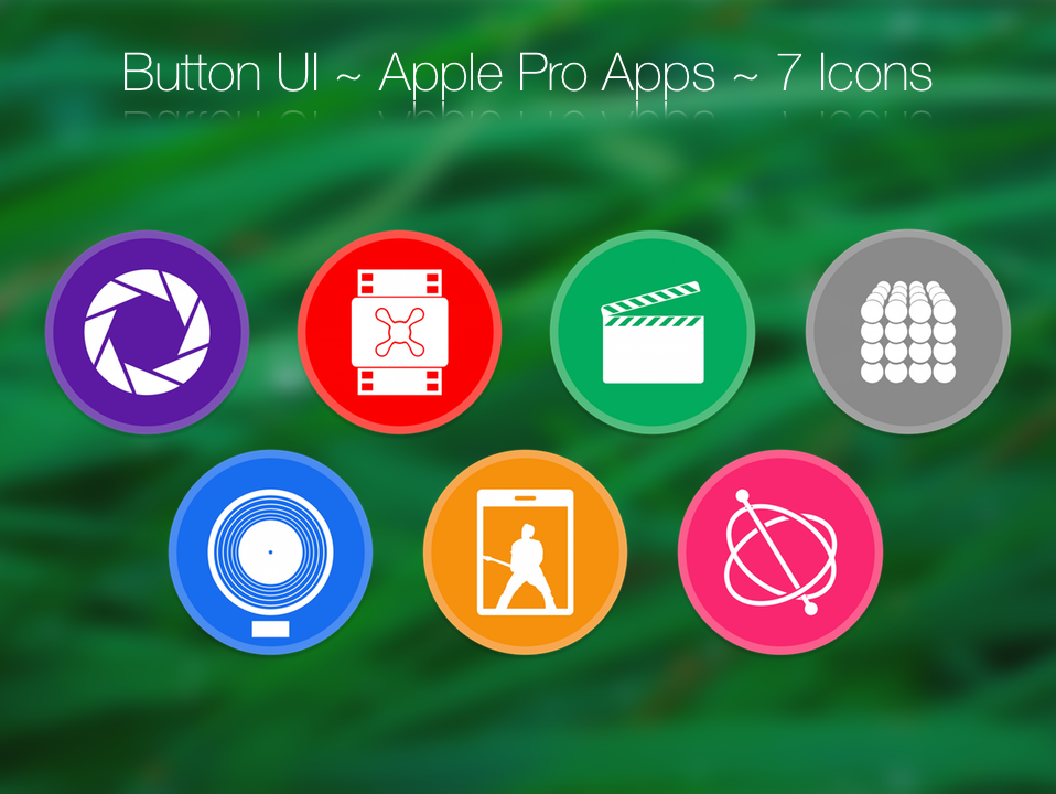 Button UI ~ Apple Pro Apps by BlackVariant on DeviantArt