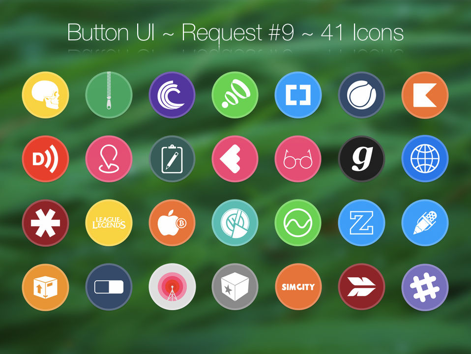 Button UI ~ Requests #9 by BlackVariant on DeviantArt