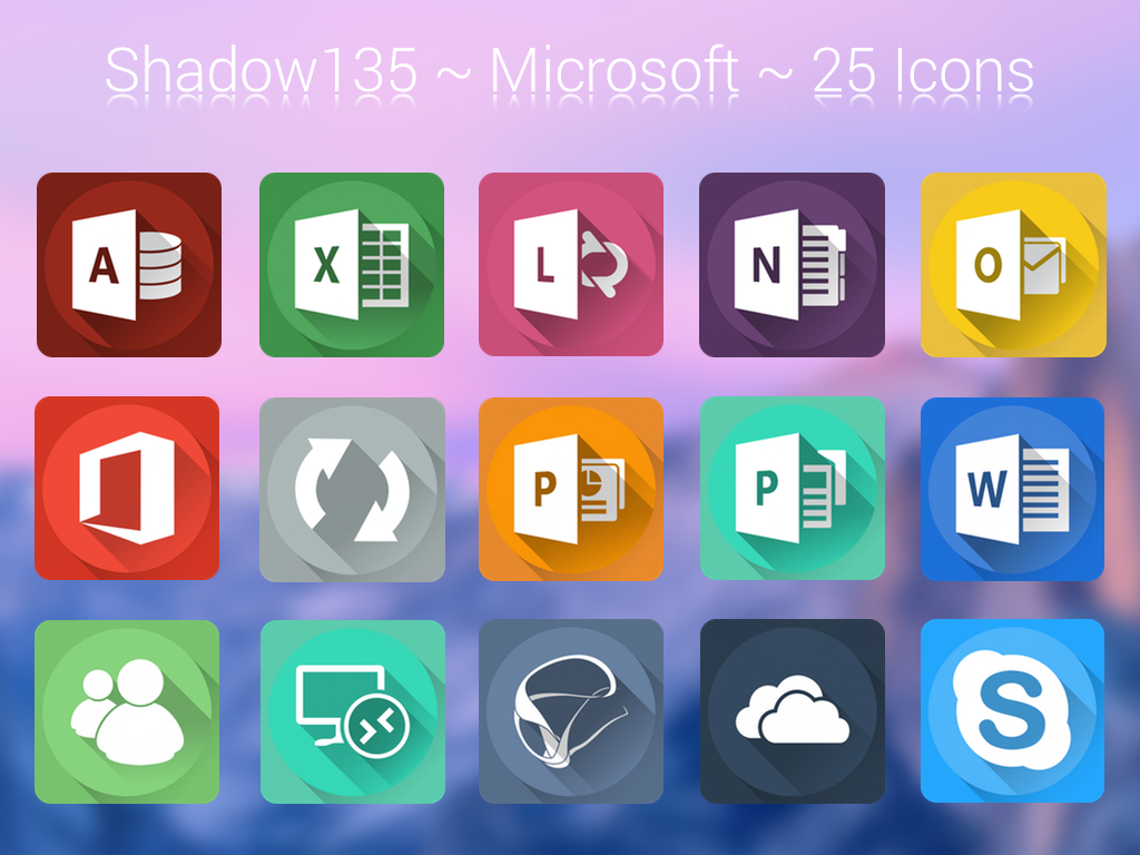 Shadow135 ~ Microsoft Icons by BlackVariant on DeviantArt