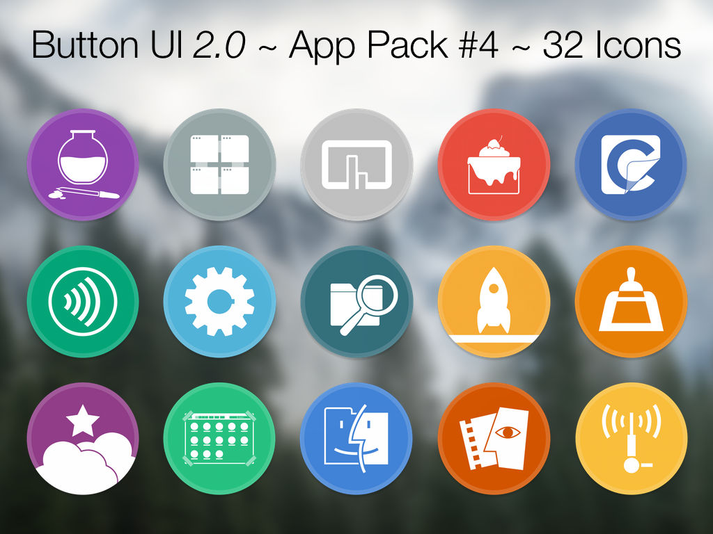 Button UI 2.0 ~ App Pack #4 by BlackVariant on DeviantArt
