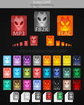 foobar2000 Logo - Plain Colors Icons Pack by Sgt-Meddle on DeviantArt
