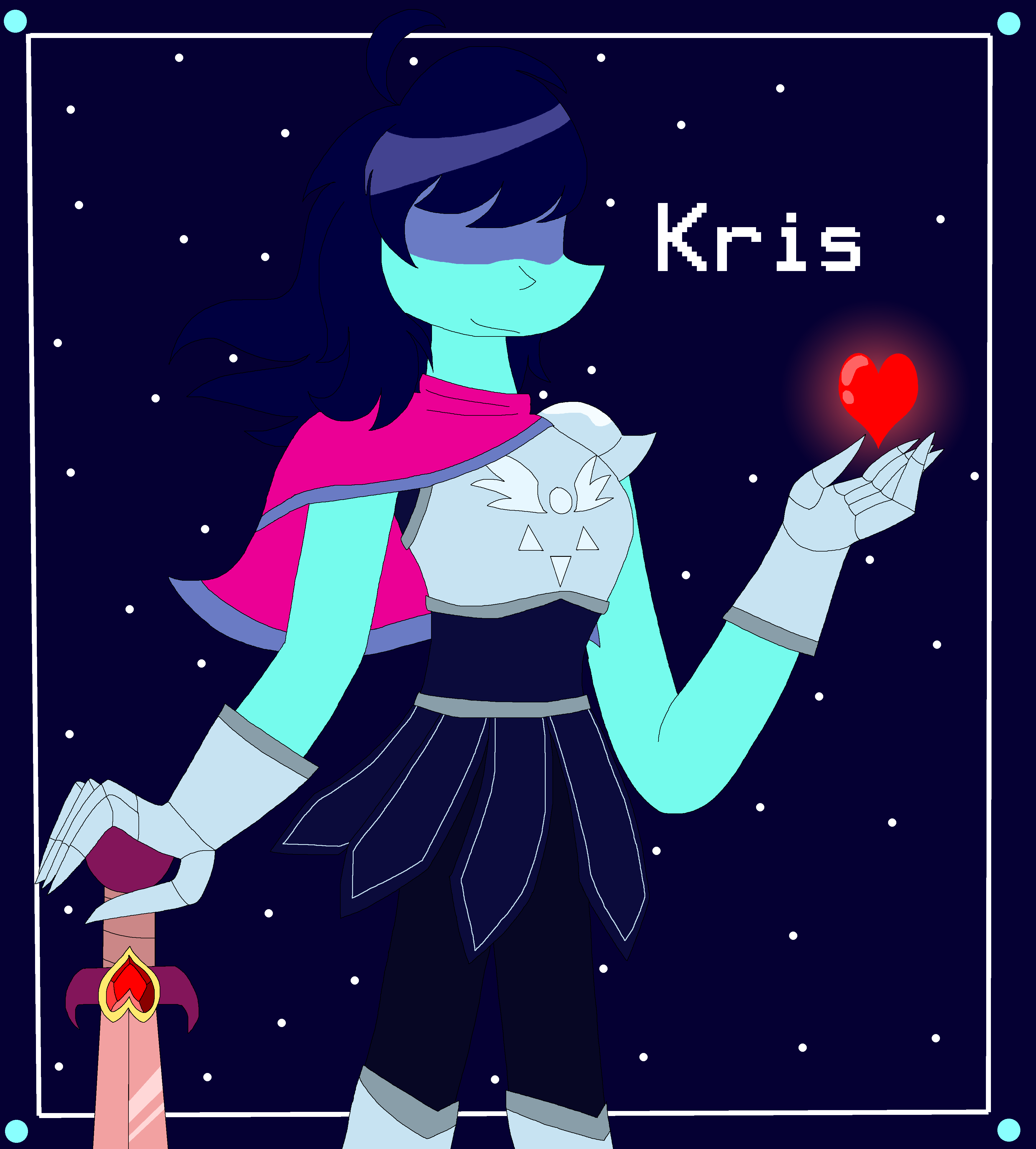 Deltarune| Kris by StellaEX on DeviantArt