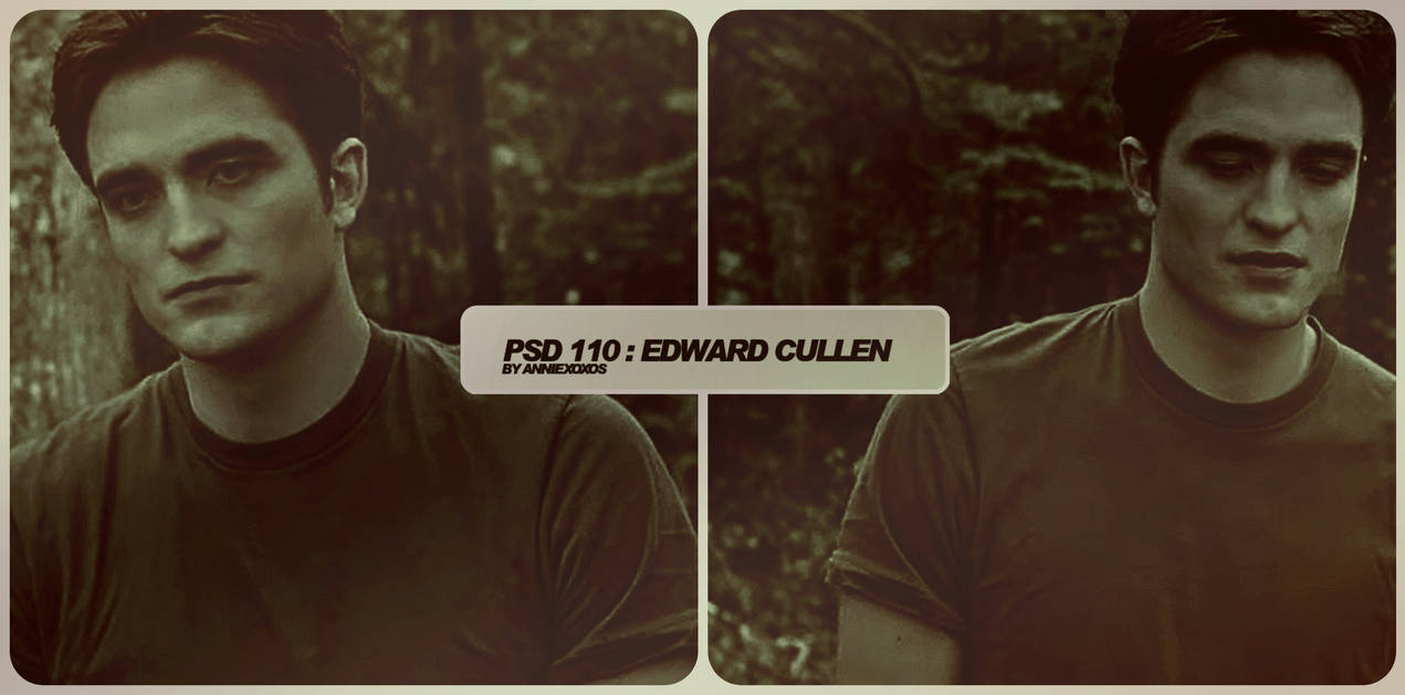PSD 110 - edward cullen by anniexoxos on DeviantArt