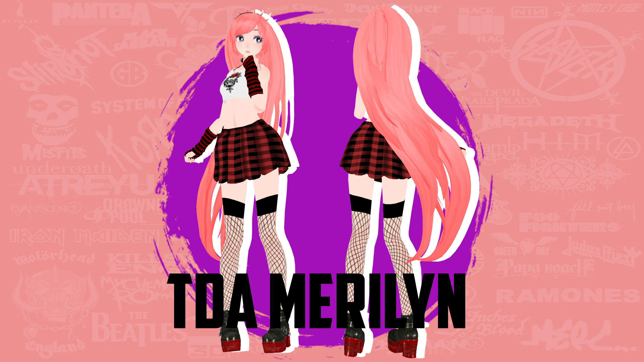 MMD :: OC :::::: Merilyn [DL] by Maneleriuwu on DeviantArt