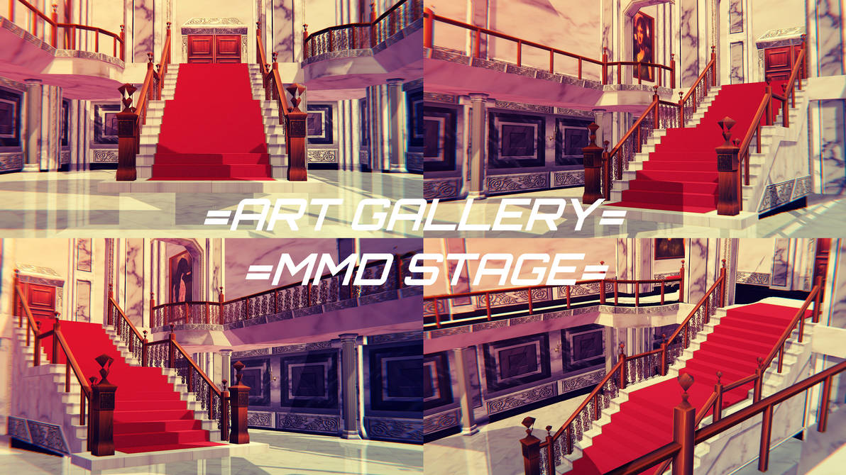 .: MMD :: Art Gallery Stage :. Download by Maneleriuwu on DeviantArt