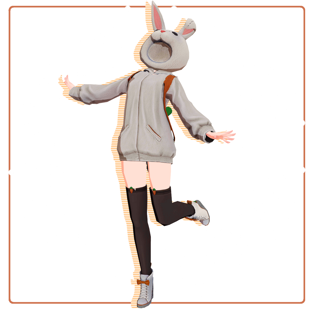 MMD :: Rabbit Outfit :: DL by Maneleriuwu on DeviantArt