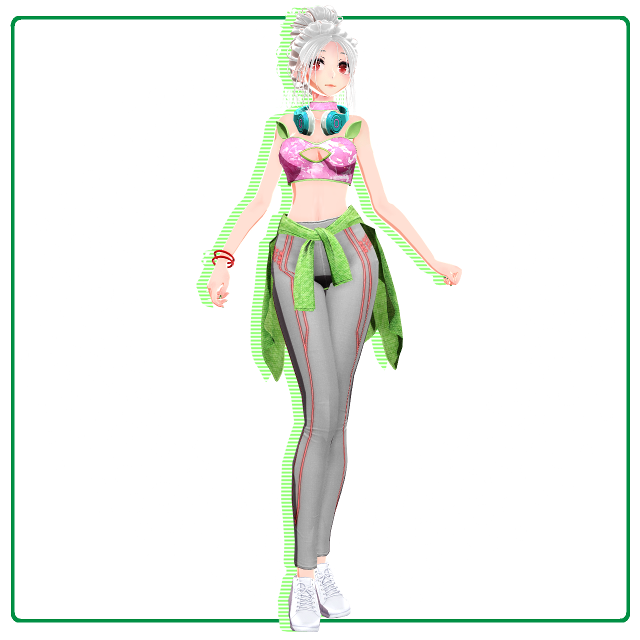 MMD :: TDA Haku Sport +DL by Maneleriuwu on DeviantArt