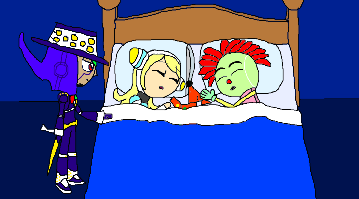 Spider, Cinnamon, Spyler and Cece - Night-Night by TKXJ23765 on DeviantArt