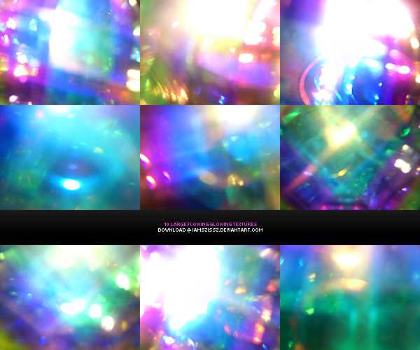 10 Glowing textures by iamszissz on DeviantArt