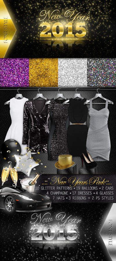 Happy New Year pack by iamszissz on DeviantArt