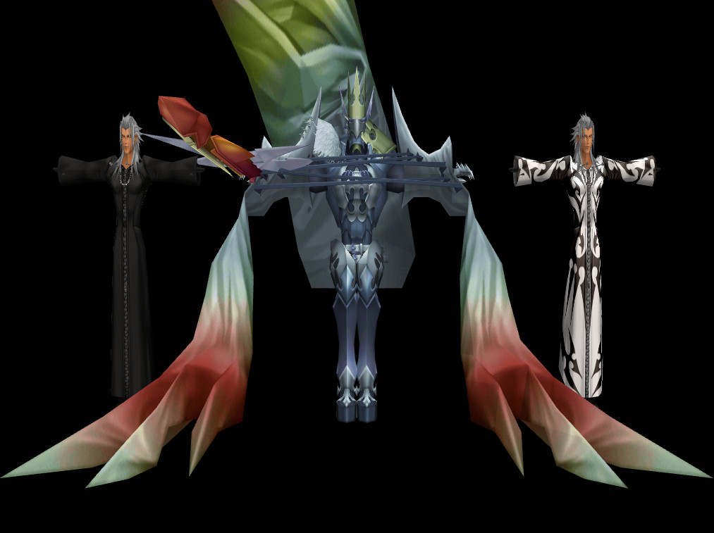 Three Forms Of Xemnas by Zion-Crayson on DeviantArt