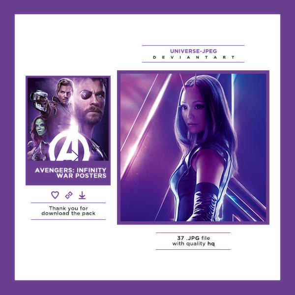 Photopack 1891 . Avengers: Infinity War Posters by WAVES-JPG on DeviantArt