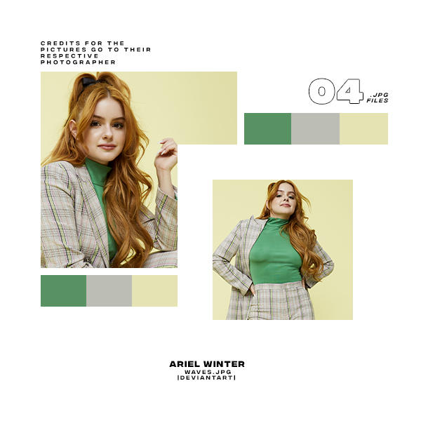photopack 5713 : ariel winter by WAVES-JPG on DeviantArt