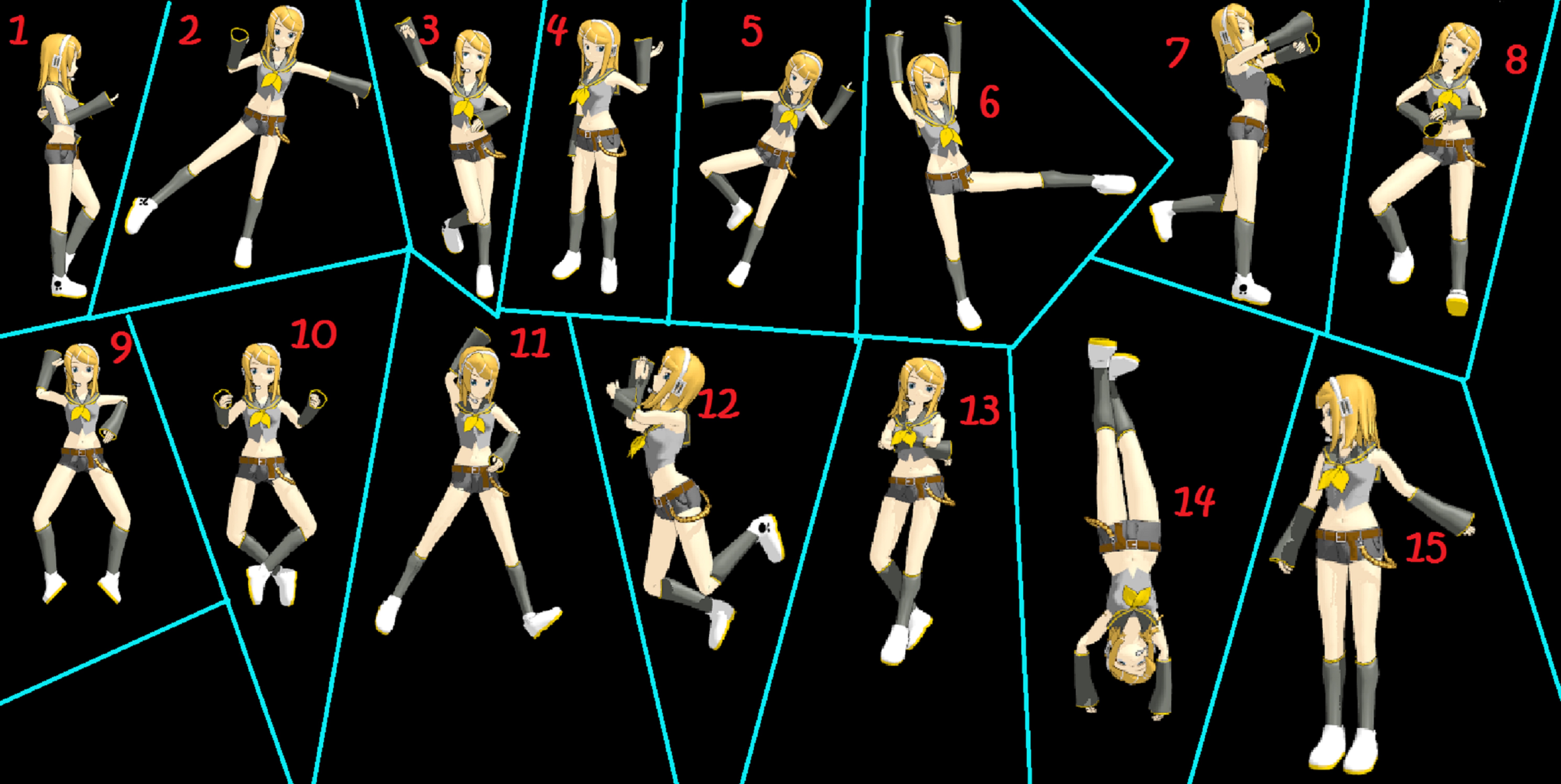 [MMD] Durarara!! Trust Me Pose Pack DL [Update] by Rin8Kagamine on ...