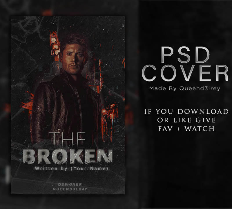 PSD Cover #01 - The Broken by queend3lrey on DeviantArt