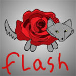 Nyan Wolf Rose by philbot on DeviantArt