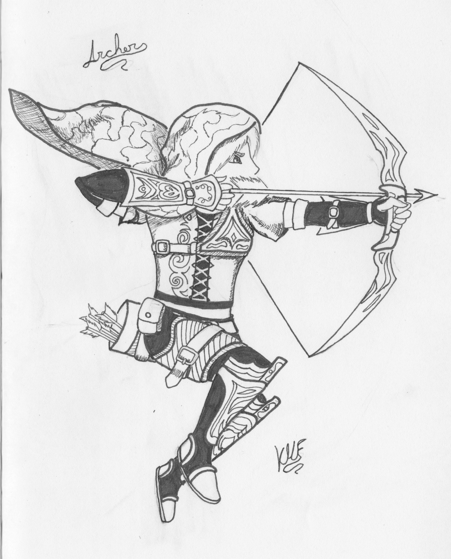 9. Archer by Rakashiro93 on DeviantArt