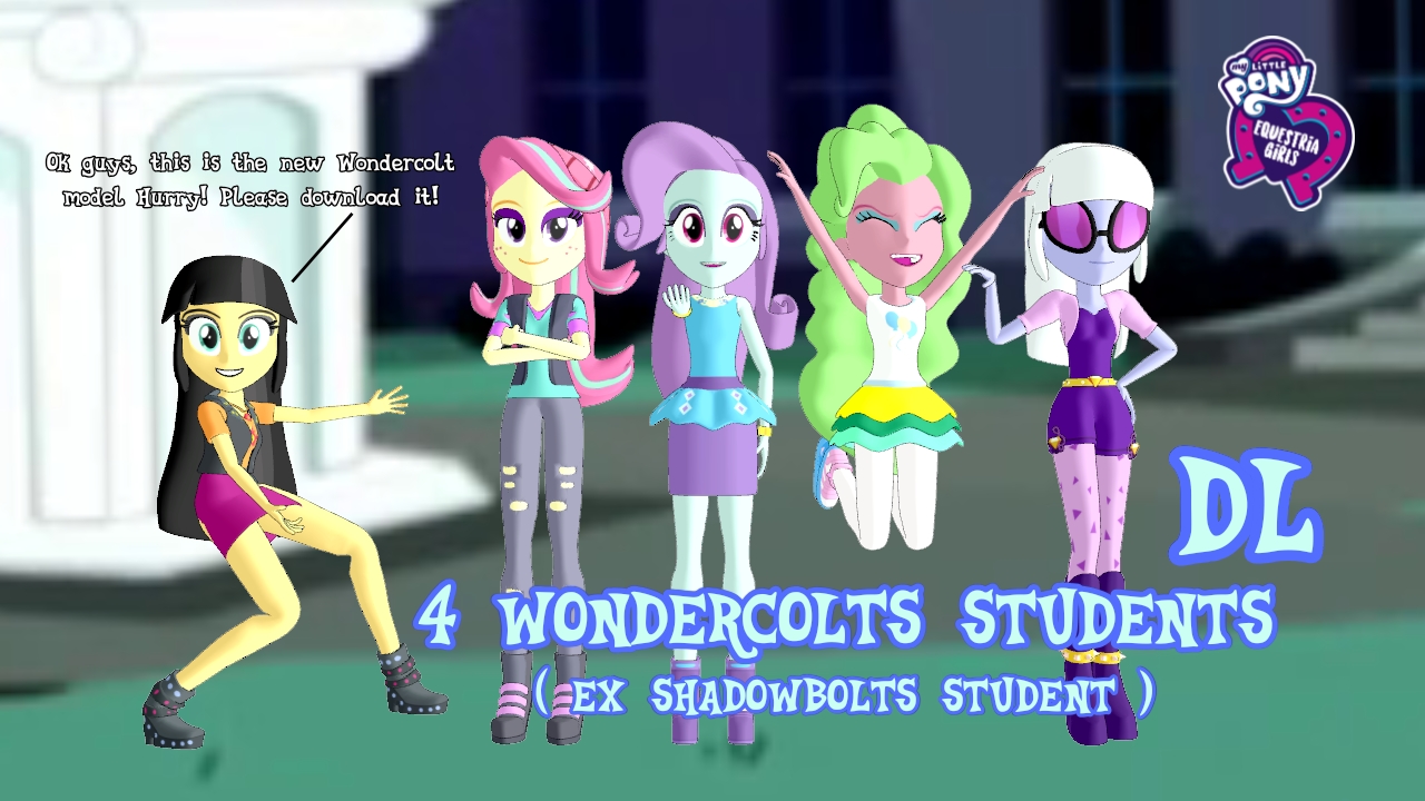 MMD Model EqG 4 Wondercolts Girl ( ex Shadowcolt ) by mlpfan2011 on ...