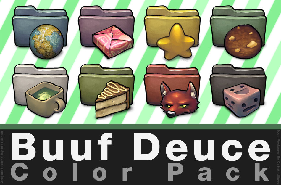Buuf Deuce Mega Pack in Color by OatsAndEggs on DeviantArt