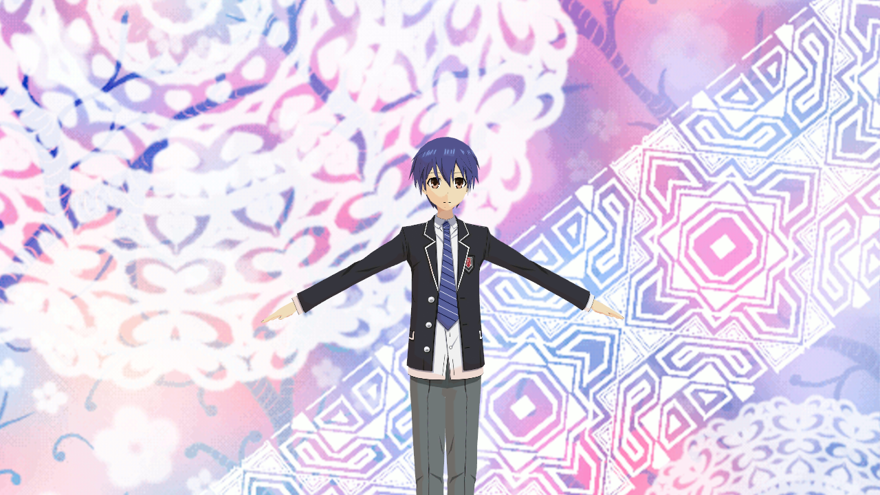 Itsuka Shido MMD .pmx file by ProxyProxyProxy on DeviantArt