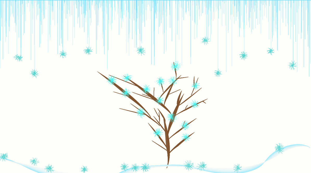 Frozen Tree by Crayon1999 on DeviantArt