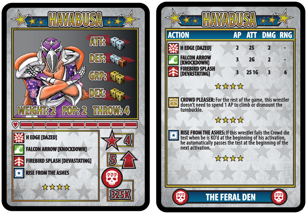 Rumbleslam Custom Wrestler: Hayabusa by WarioPunk on DeviantArt