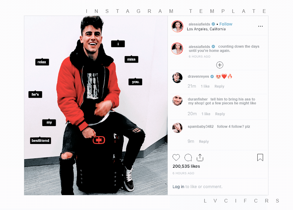 Instagram POST Template v2 by lvcifcrsrcs on DeviantArt