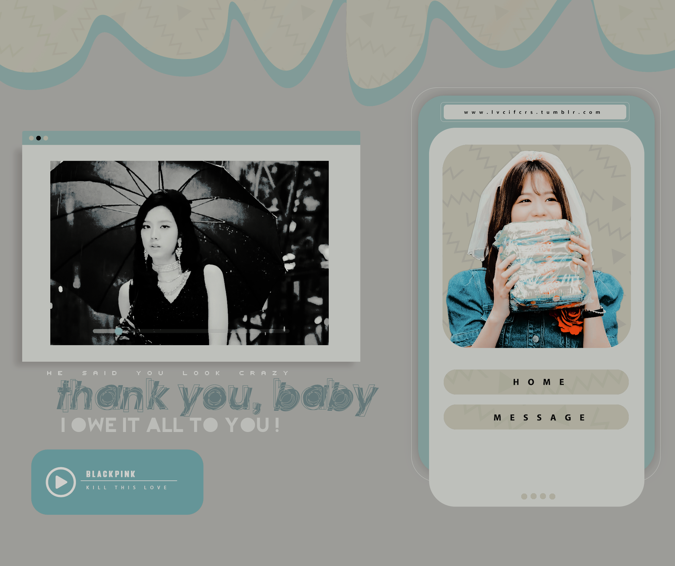 random template by lvcifcrsrcs on DeviantArt