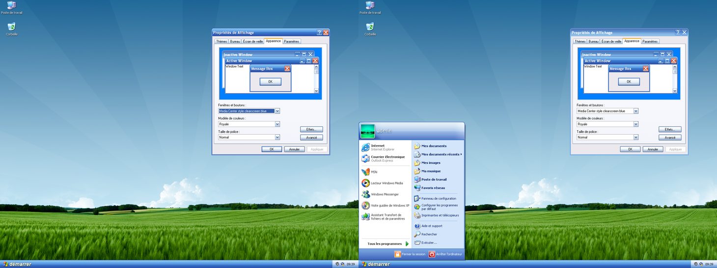 Media Center Style clearscreen blue by r31b3n on DeviantArt