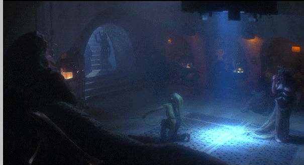 Oola teasing Jabba by MgtowJabba on DeviantArt