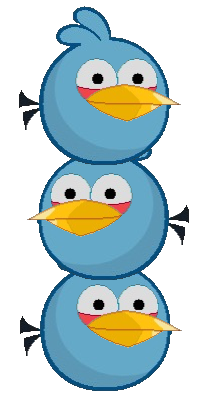 Angry Birds X Pose - The Blues by ABFan21 on DeviantArt