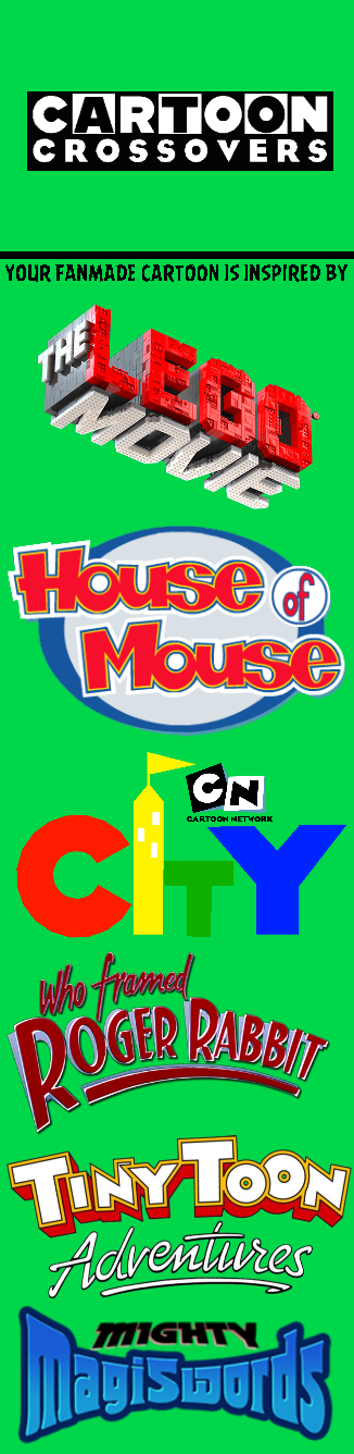 The shows that have inspired Cartoon Crossovers by ABFan21 on DeviantArt