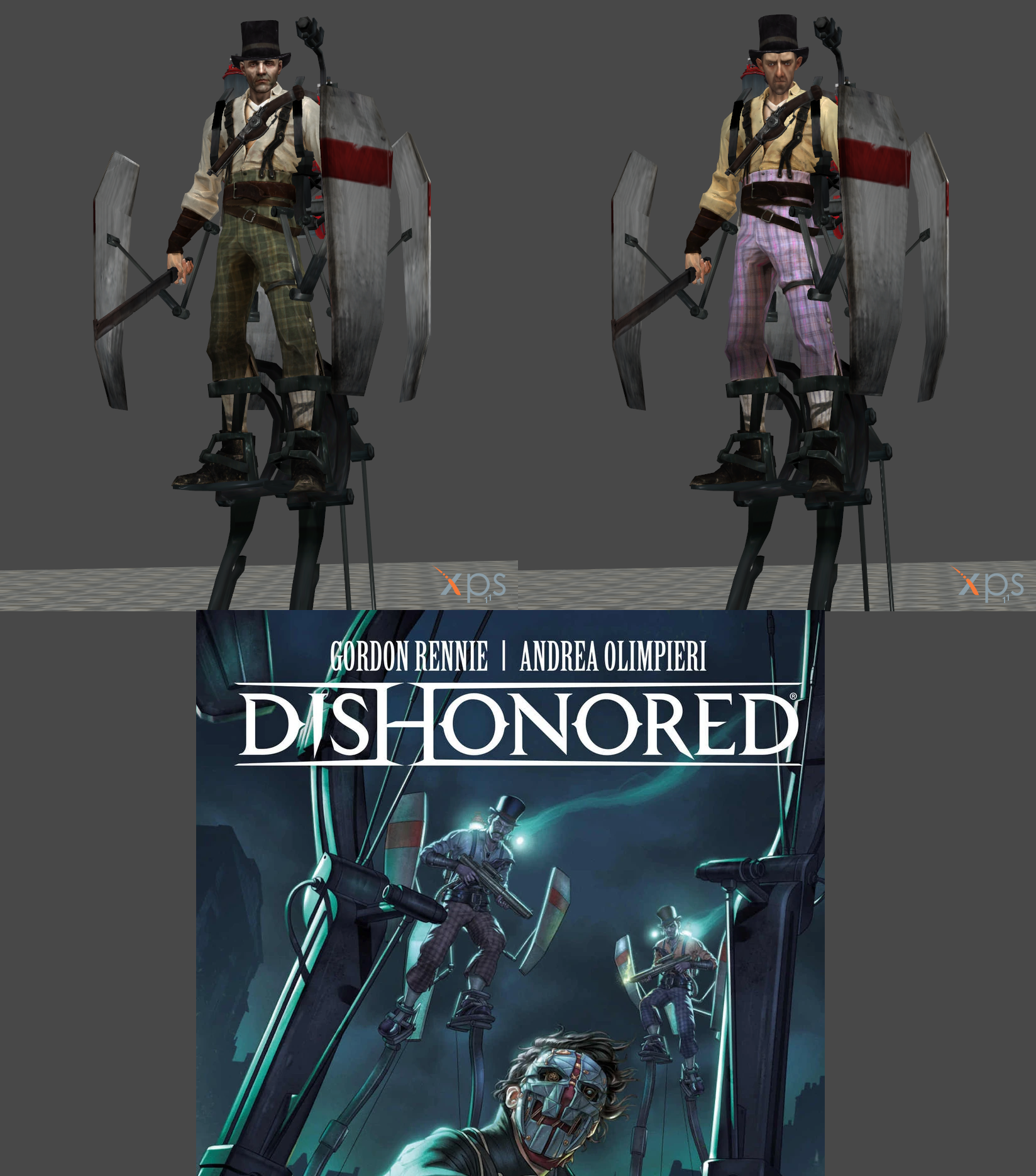 Dishonored CUSTOM MODEL (Tallboy-Wyrmwood Deceit) by DJ-Skaro on DeviantArt