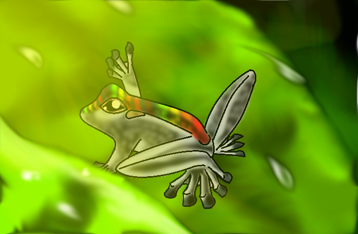 prism frog by StarFlareTheCat on DeviantArt