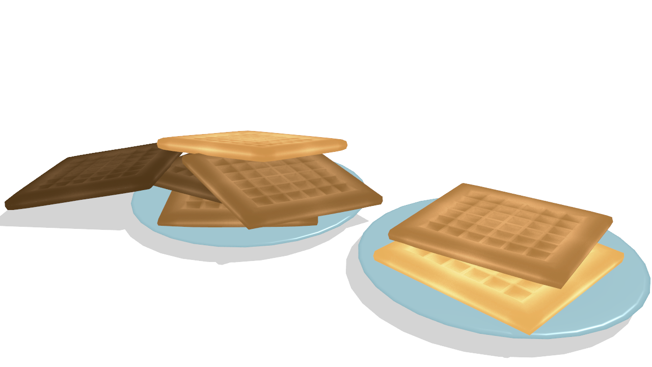 MMD Waffles by soranounmei on DeviantArt