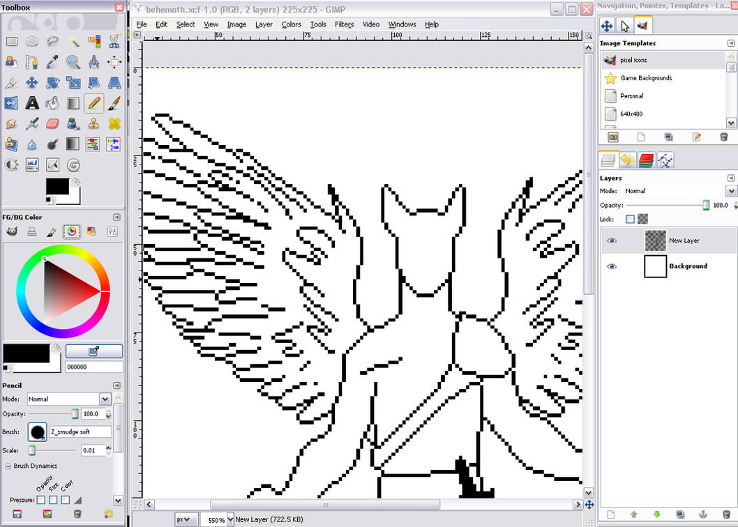 Setting Gimp Up For Pixel Art By FancyOctopusResource On DeviantArt