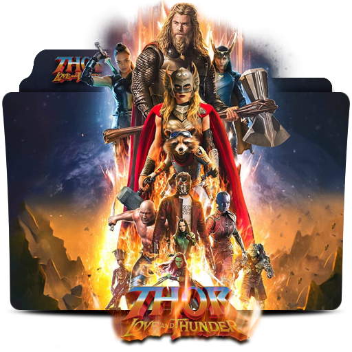 Thor Love and Thunder (2021) v3 folder icon by post1987 on DeviantArt
