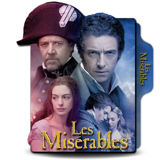 Les Miserables (2012) vertical folder icon by post1987 on DeviantArt