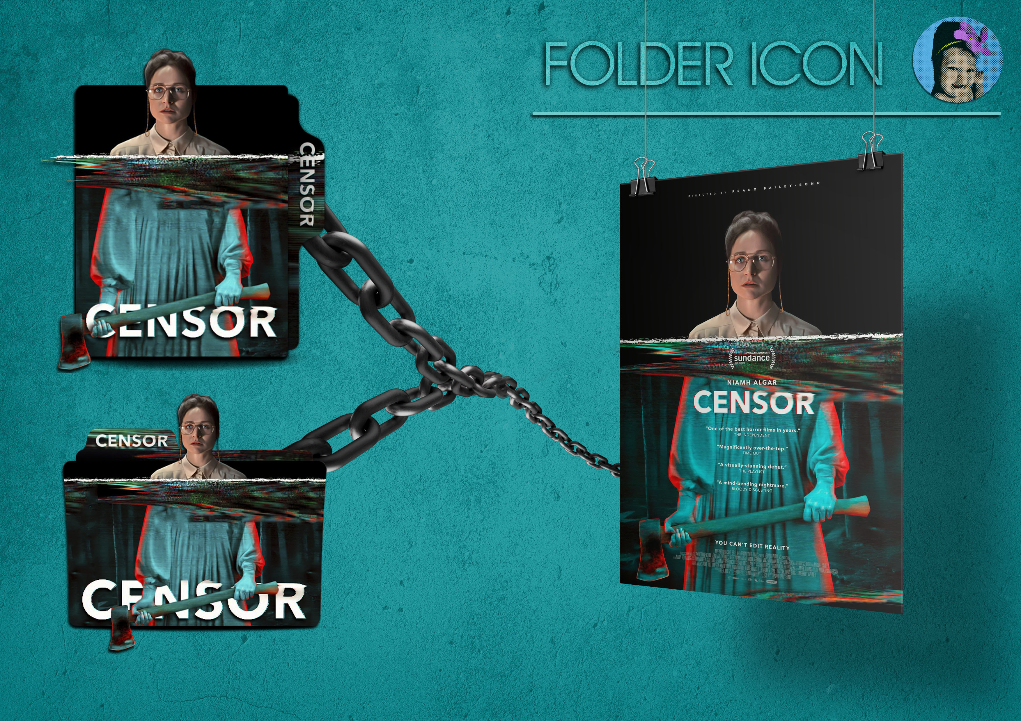 Censor (2021) folder icon by post1987 on DeviantArt